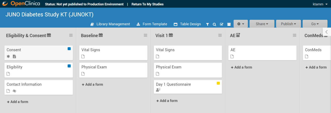 Design a Study - OpenClinica Reference Guide