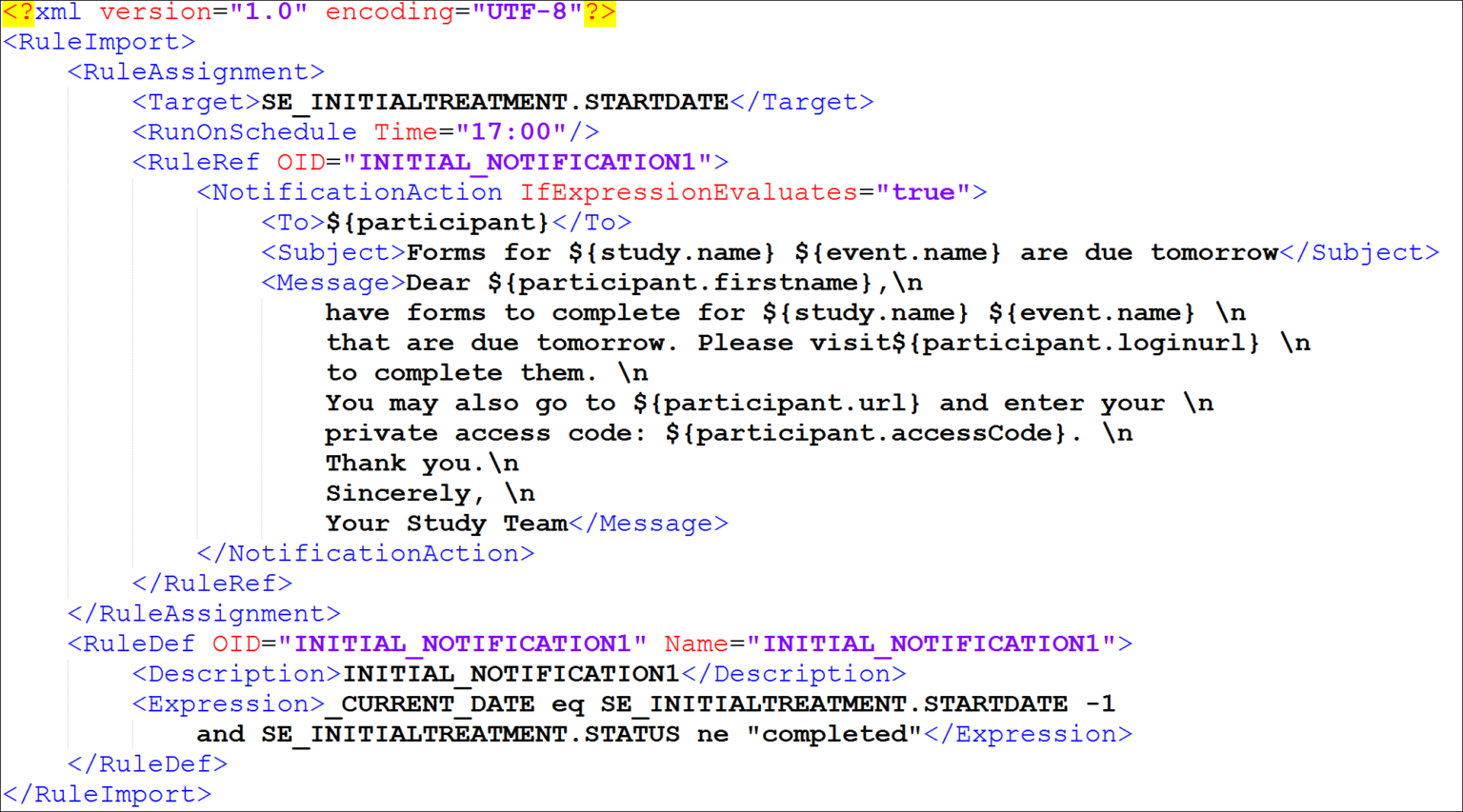 Rules - OpenClinica Reference Guide