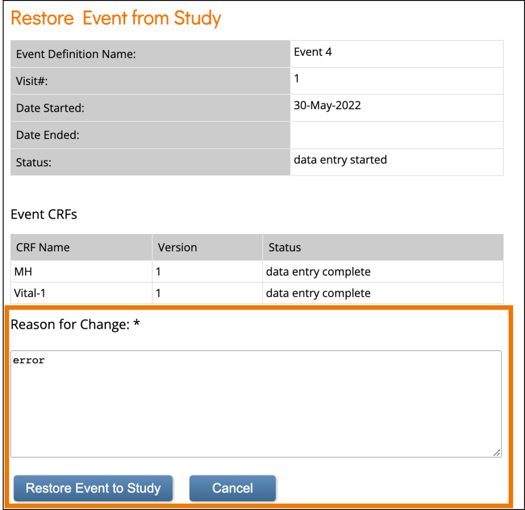 Entering Data - OpenClinica Reference Guide