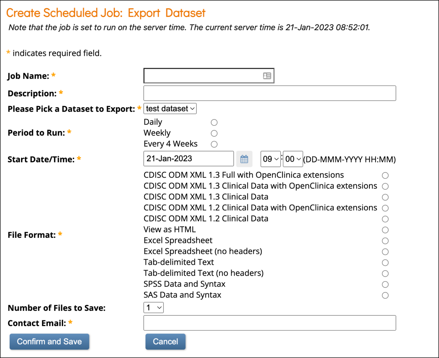 Extract Data - OpenClinica Reference Guide