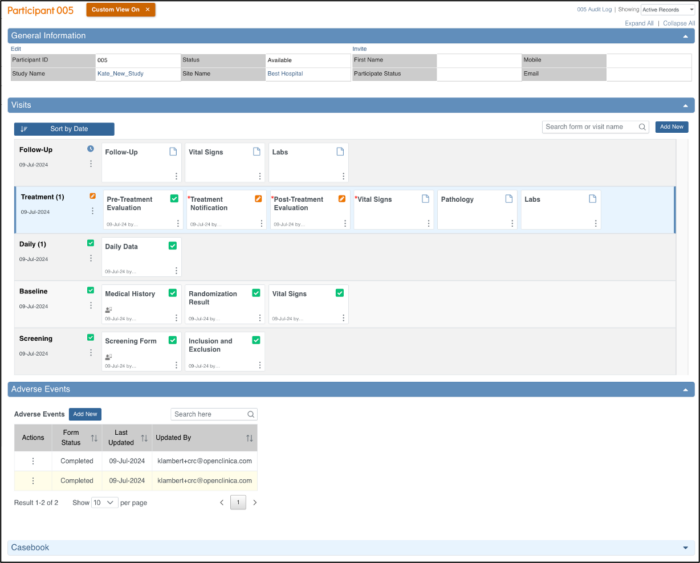 OpenClinica Basics - OpenClinica Reference Guide