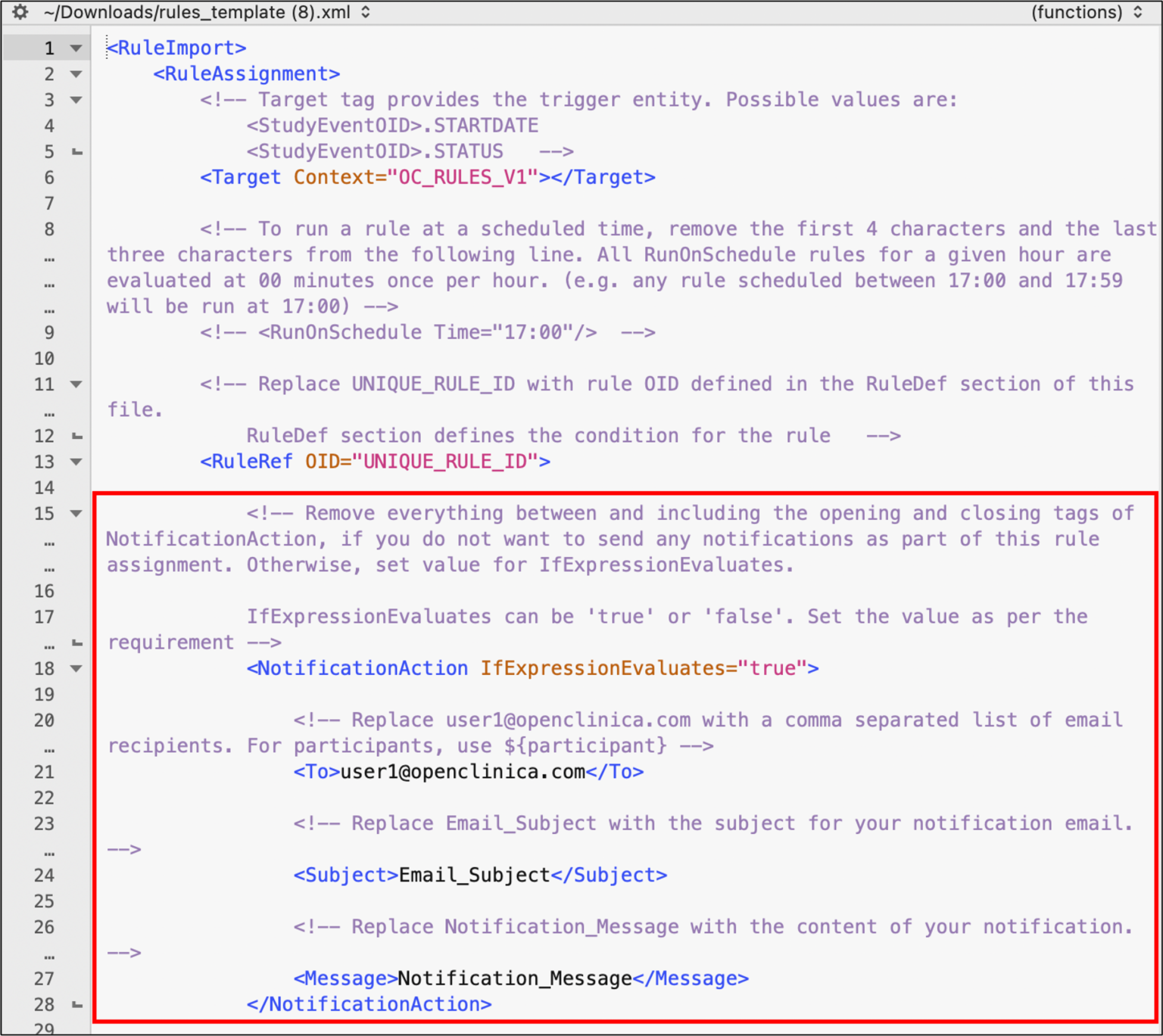 Rules - OpenClinica Reference Guide